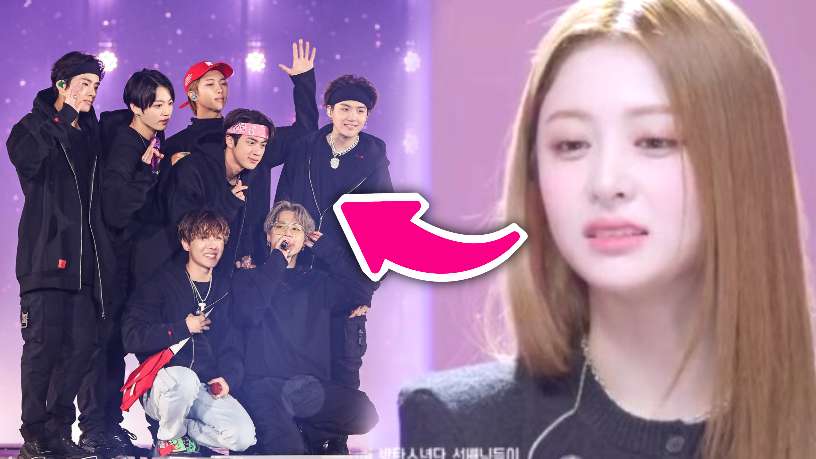 يونجين من فرقة لي سيرافيم تحب فرقة BTS - آراكيبوب | ‎arakpop