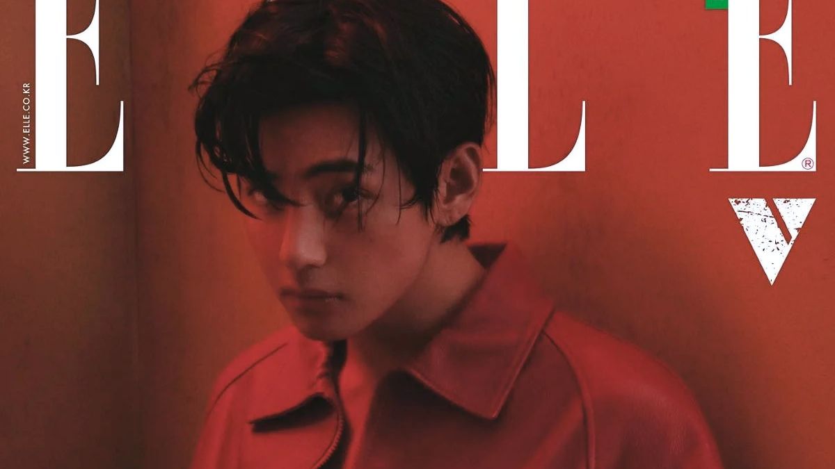 صور كيم تايهيونغ في مجلة ELLE وهو يرتدي ملابس سيلين " CELINE " لربيع 2023 - آراكيبوب | ‎arakpop