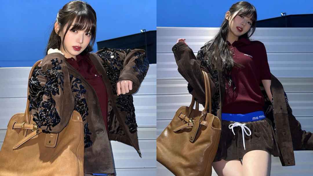 وونيونغ عضوة فرقة IVE في إطلالة مثيرة بأزياء Miu Miu - آراكيبوب | ‎arakpop