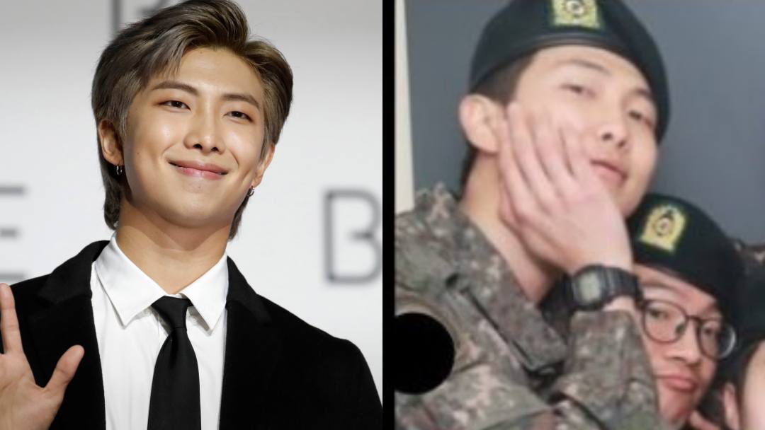 ظهور نامجون عضو فرقة BTS بالزي العسكري في الجيش - آراكيبوب | ‎arakpop
