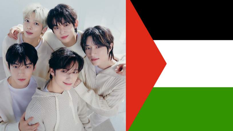 الكوريين ينتقدون رفع علم فلسطين في حفل فرقة TXT ويطالبون بالمقاطعة - آراكيبوب | ‎arakpop